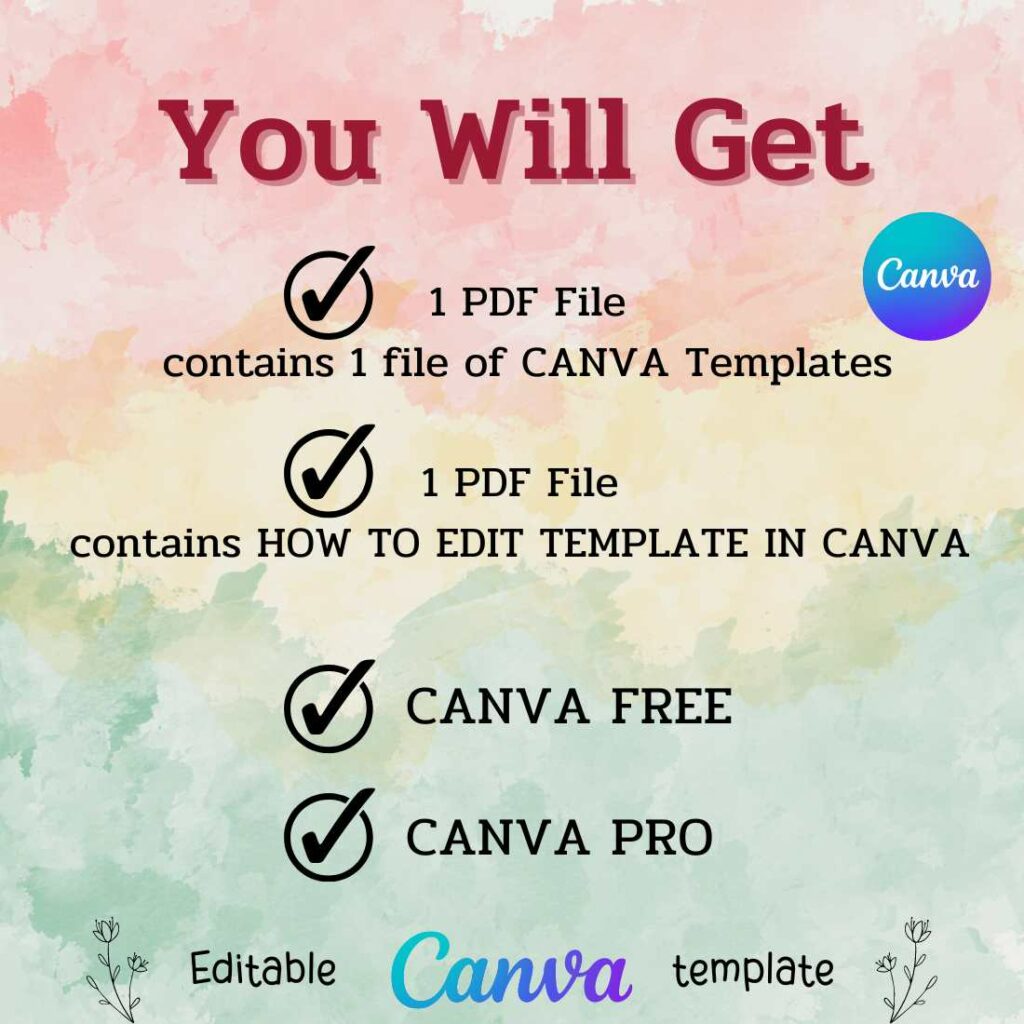 2025 Calendar Template - Editable on Canva - MasterBundles