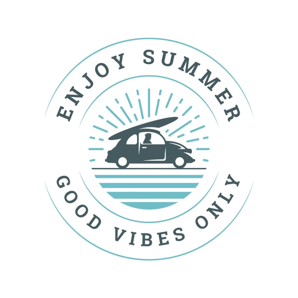 Enjoy Summer Good Vibes Only Design SVG, PNG - MasterBundles