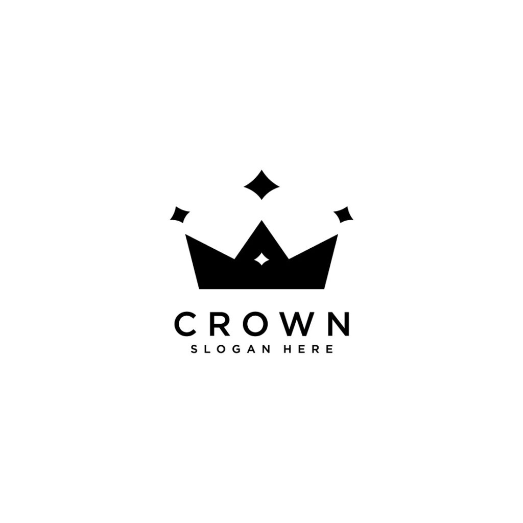 crown logo design - MasterBundles