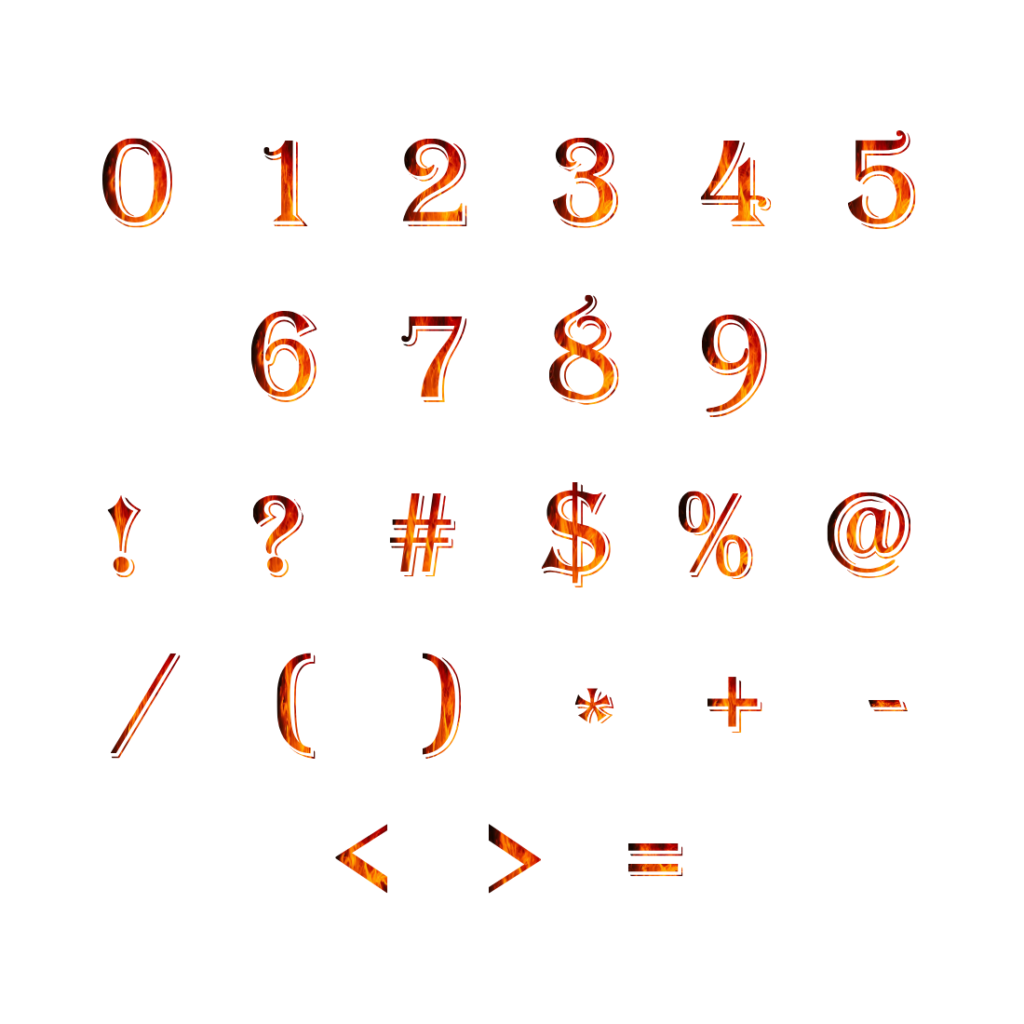 "Drag & Drop Frame Set" (letters, numbers, symbols) - MasterBundles