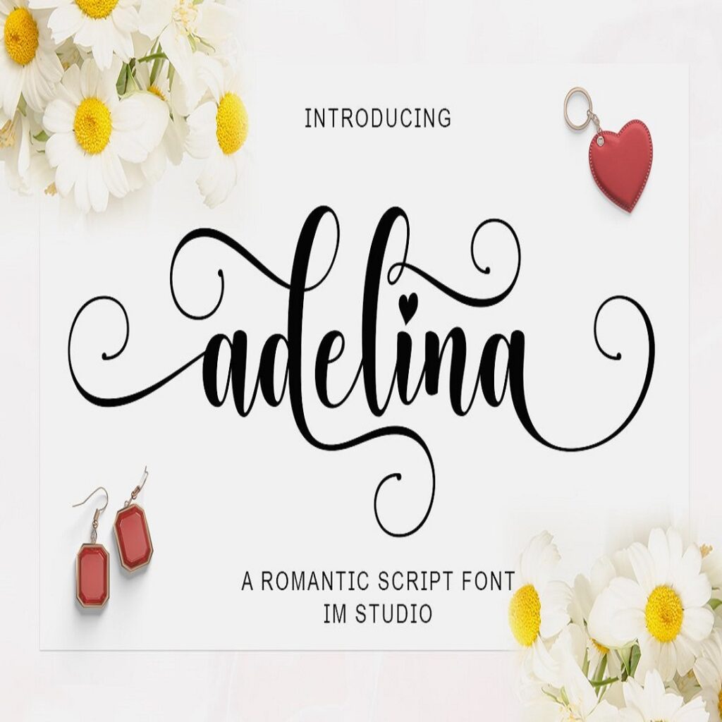 Adelina Script Fonts - MasterBundles