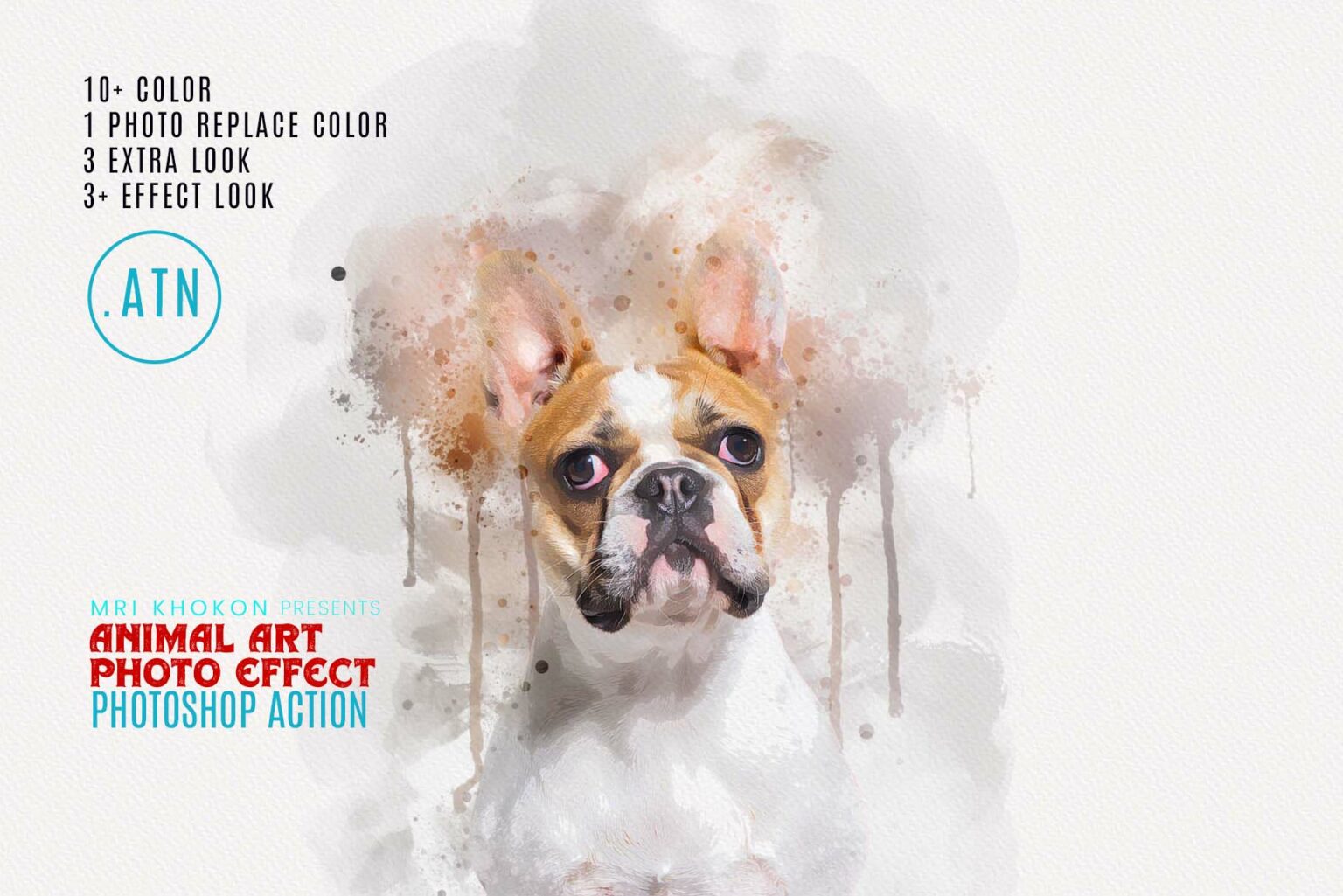 Animal Art Photo Effect - MasterBundles