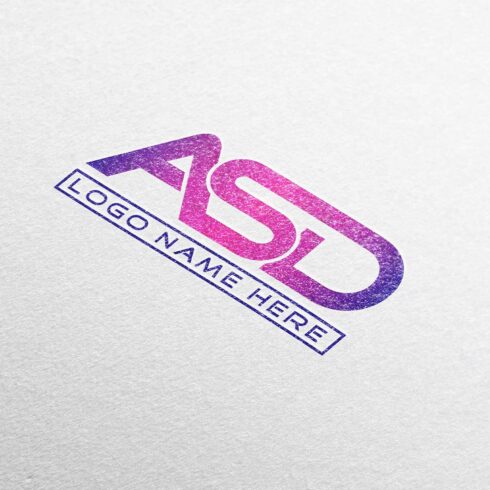ASD Letter Logo Design in Illustrator CC - 100% Editable - MasterBundles