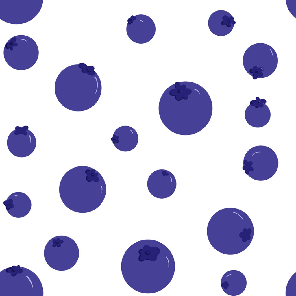 Pattern: seamless pattern; blueberry pattern seamless; kids bedroom ...