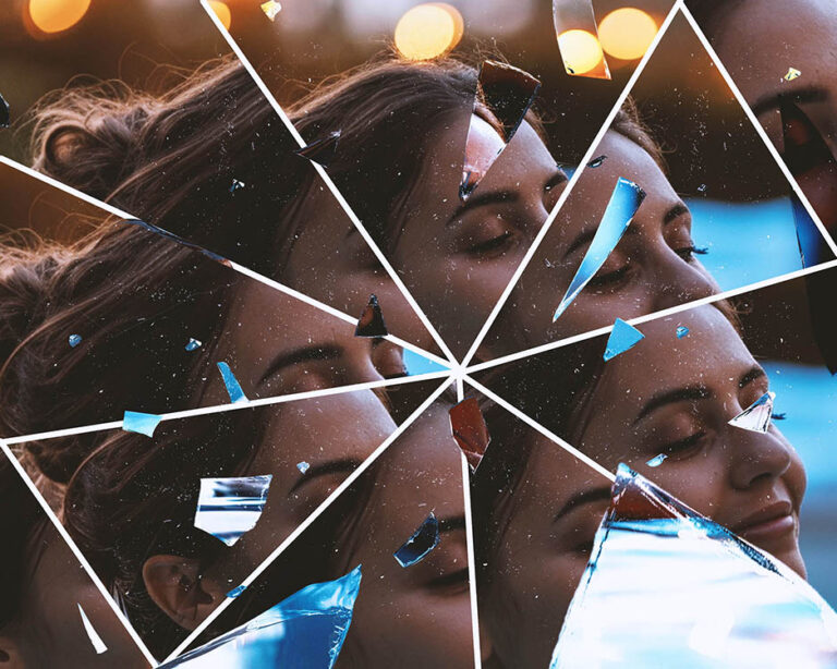 Broken Glass Portrait Effect - MasterBundles