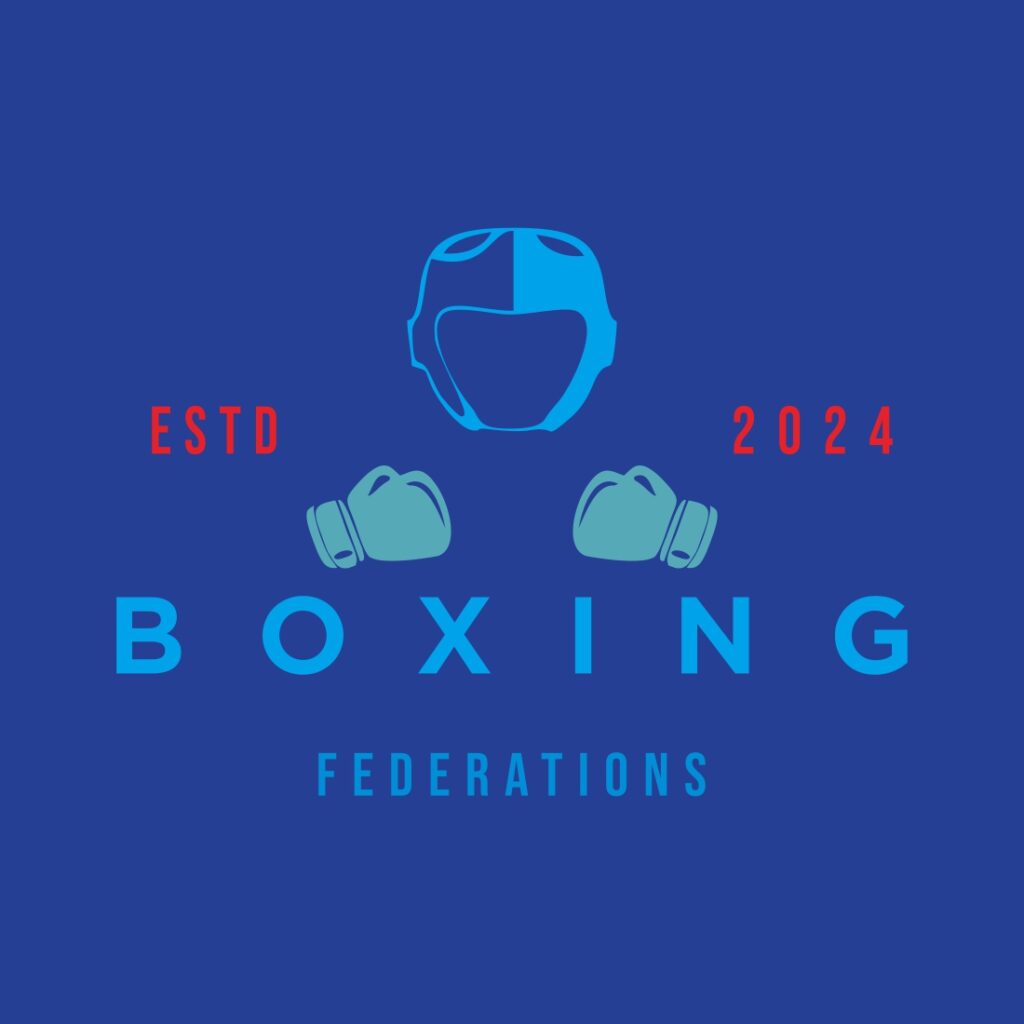 Boxing and martial arts logo, badge or label in vintage style ...