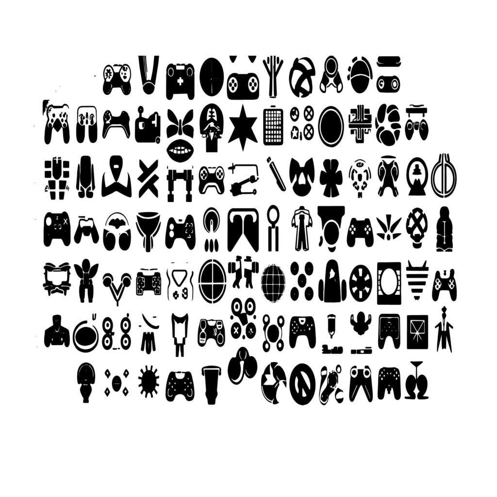Bundle of 100+ Unique Icons - MasterBundles