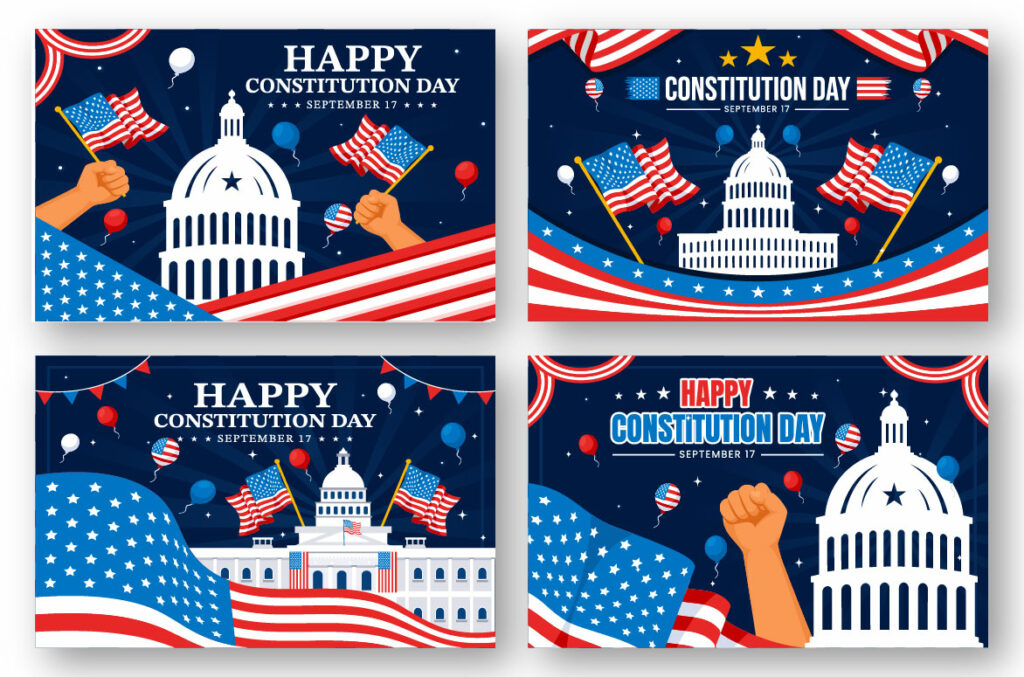 12 Constitution Day United States Illustration - MasterBundles