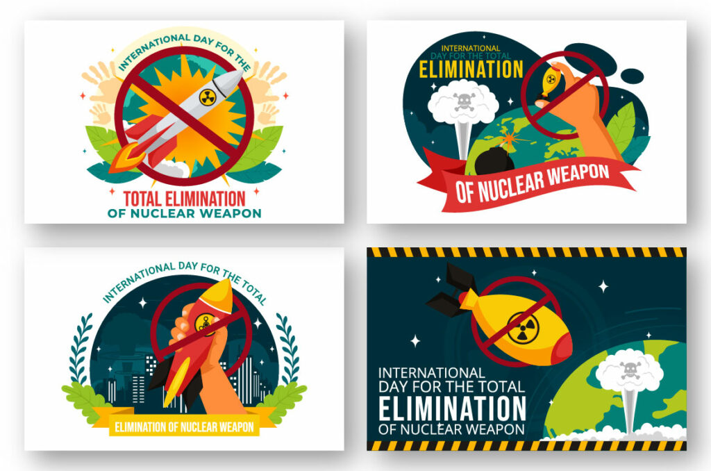 10 Day for the Elimination of Nuclear Weapon Illustration - MasterBundles