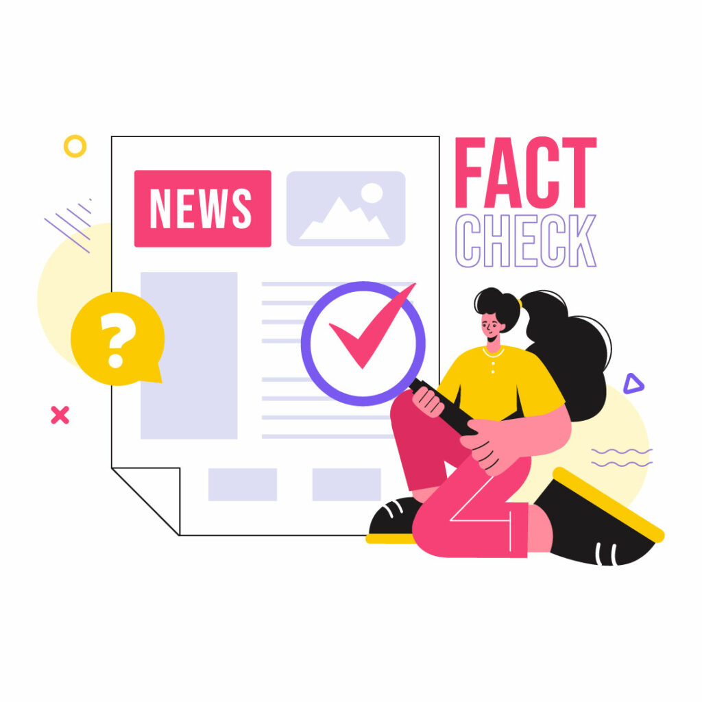 10 Fact or Fake News Illustration - MasterBundles