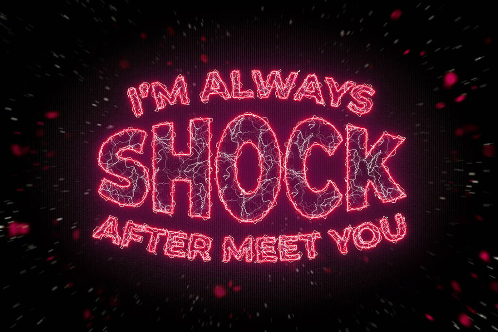 Electric Photoshop Text Effects - MasterBundles