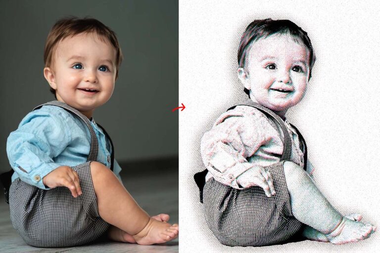 Fineliner Pen Cross Hatching Effect - MasterBundles