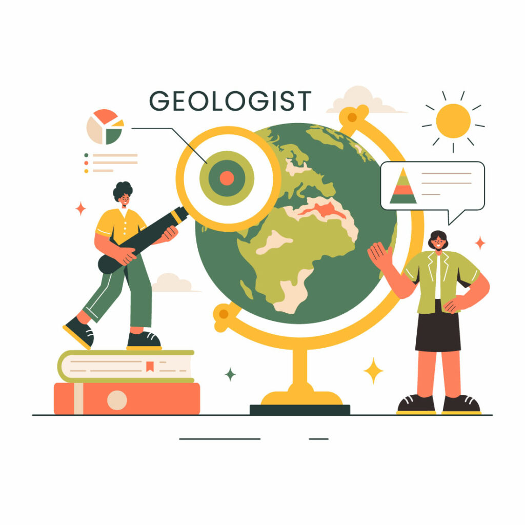 10 Geologist Soil Analysis Illustration - MasterBundles