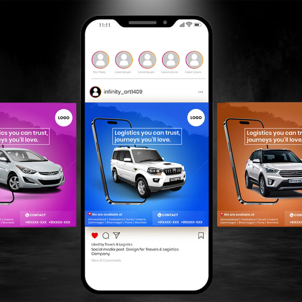 Creative Car Social Media Ads Banner Design Template Bundle - MasterBundles