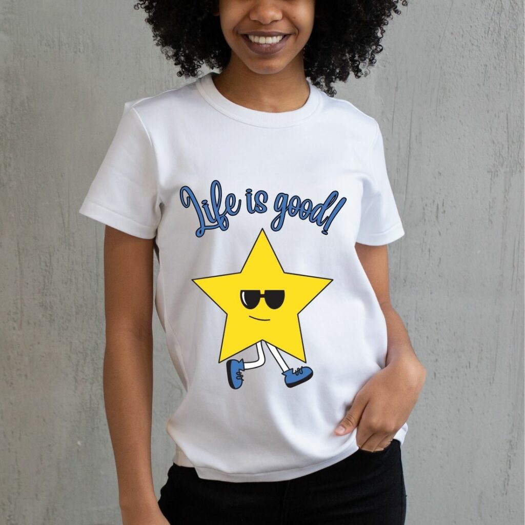 Life is good tshirt design – MasterBundles