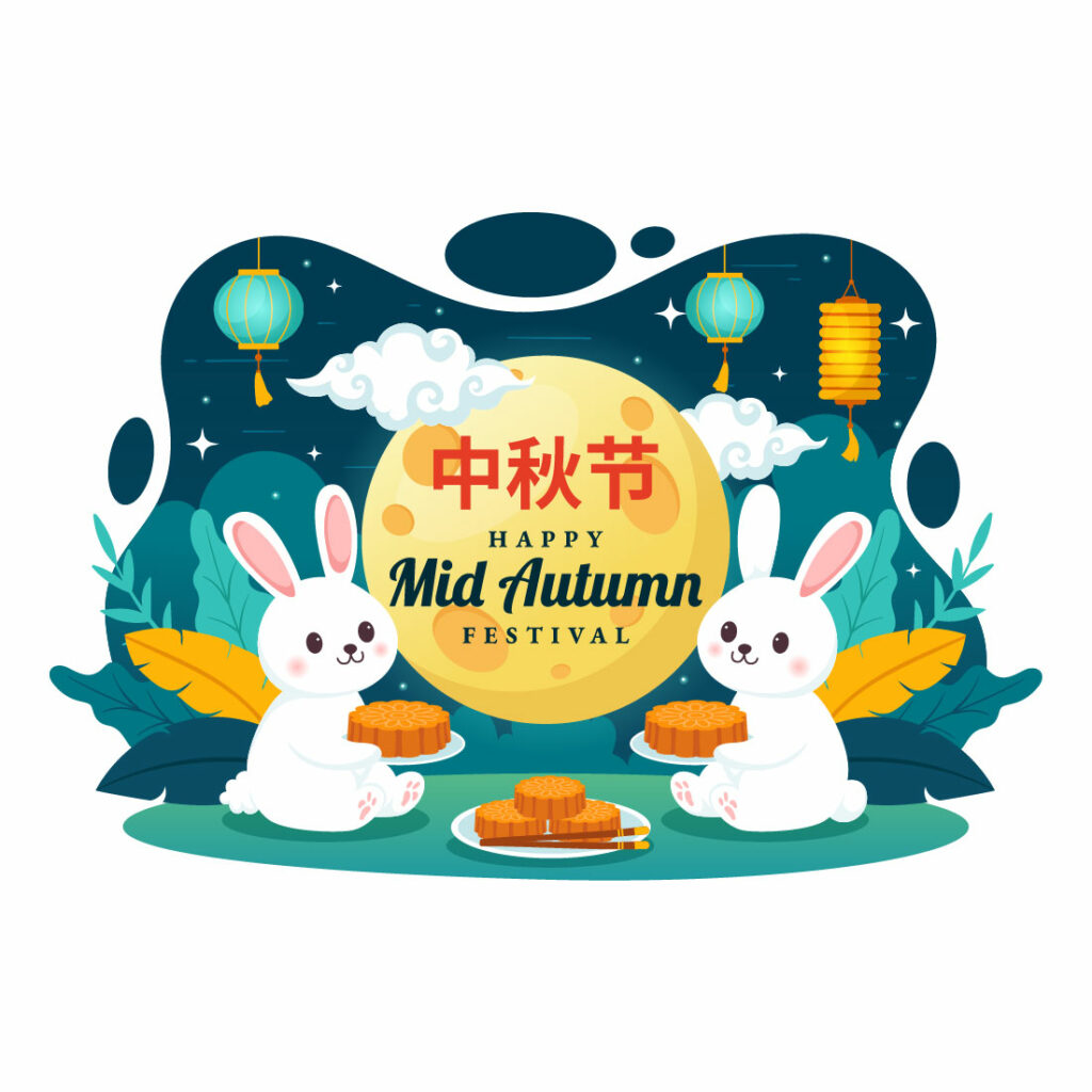 11 Happy Mid Autumn Festival Illustration - MasterBundles