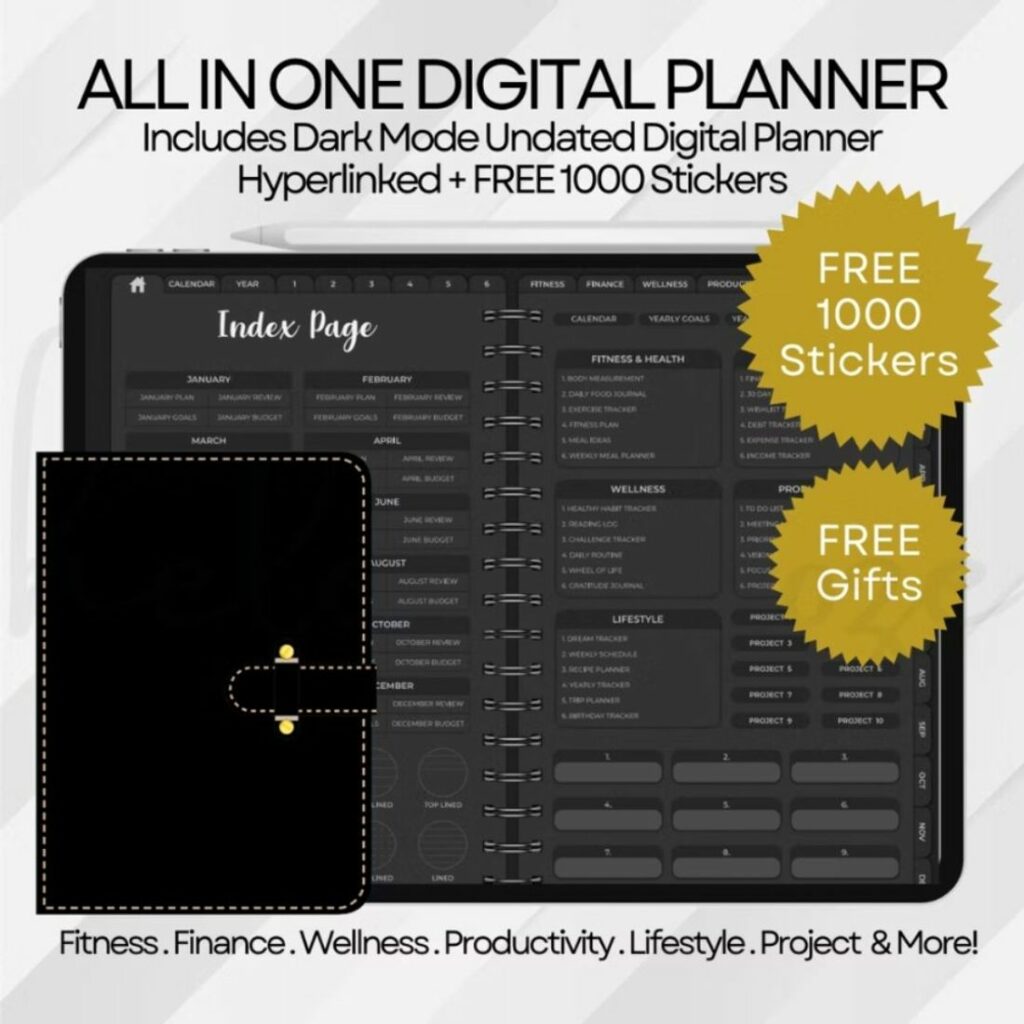 All-in-One Digital Planner - Your Ultimate Life Management Tool ...