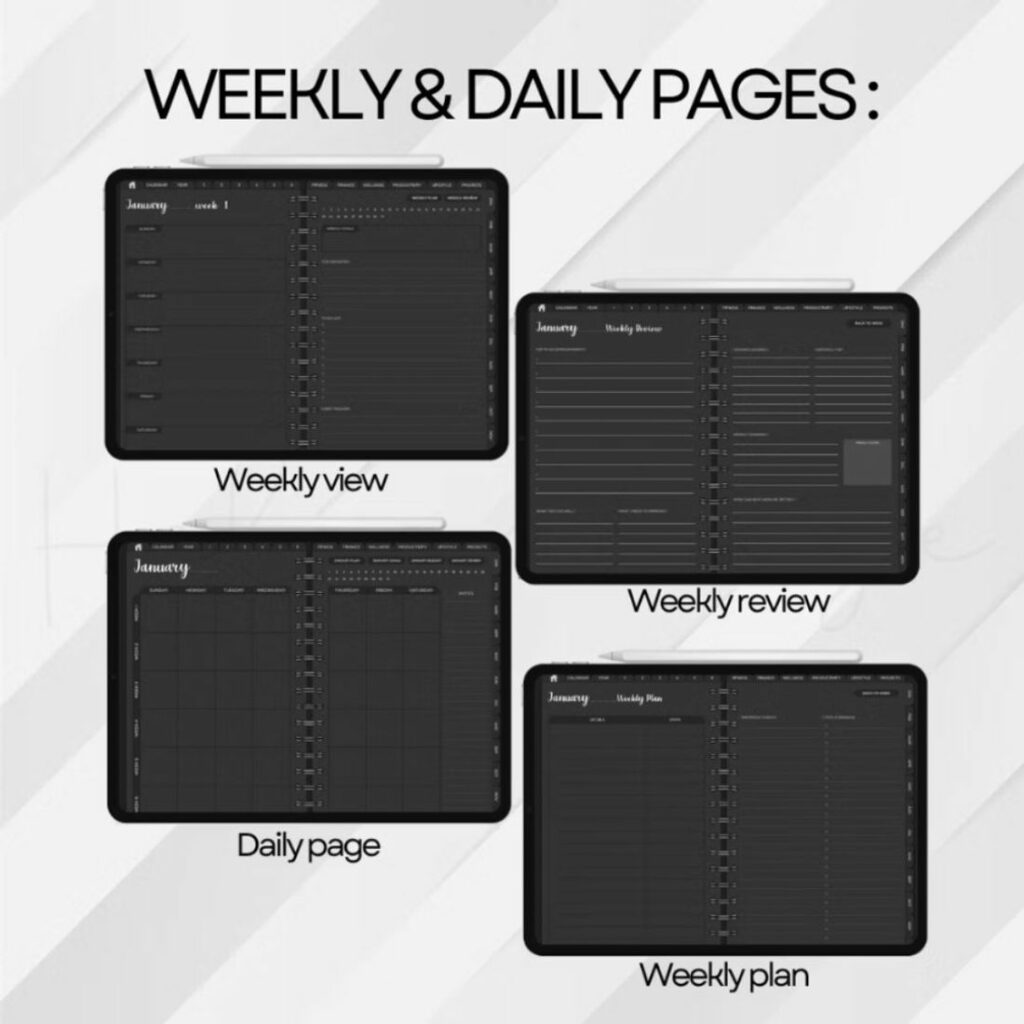 All-in-One Digital Planner - Your Ultimate Life Management Tool ...