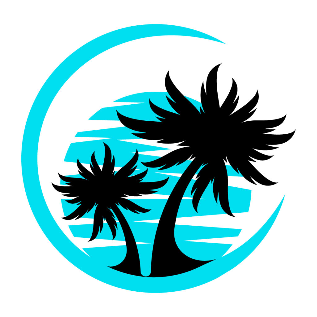 Sky and trees logo - MasterBundles