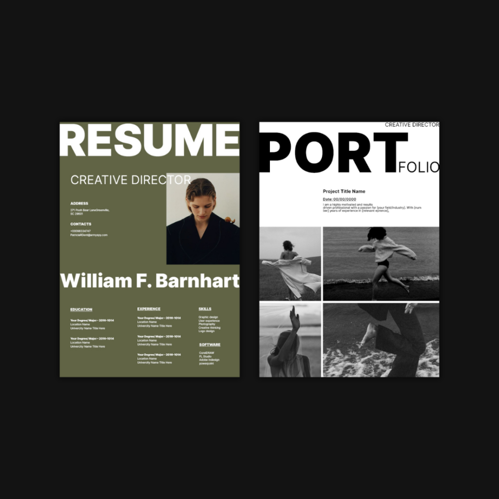 professional Resume, Cover Letter, And Portfolio Template. - MasterBundles