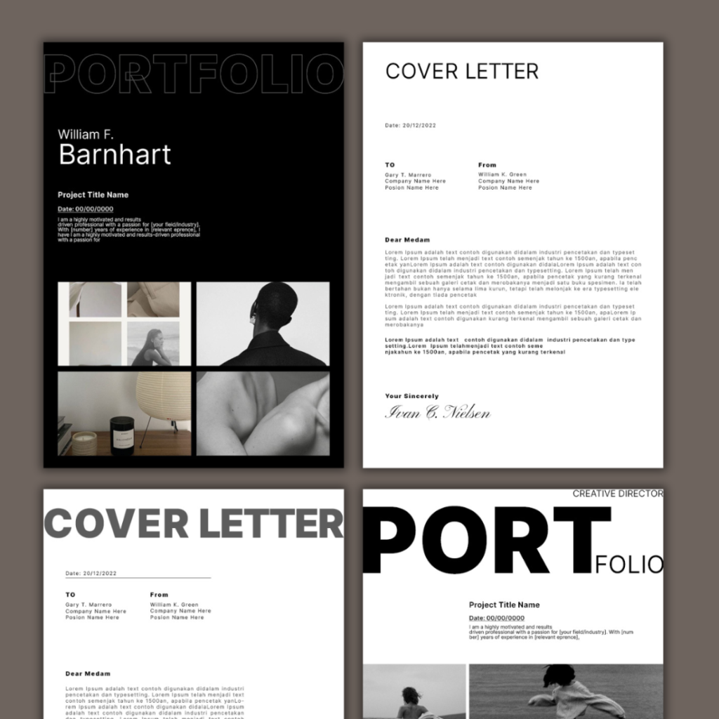 professional Resume, Cover Letter, And Portfolio Template. - MasterBundles