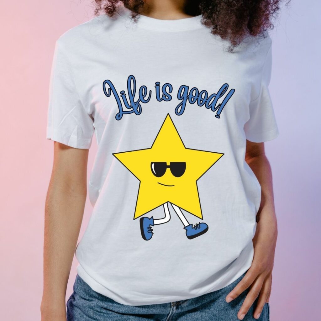 Life is good tshirt design – MasterBundles