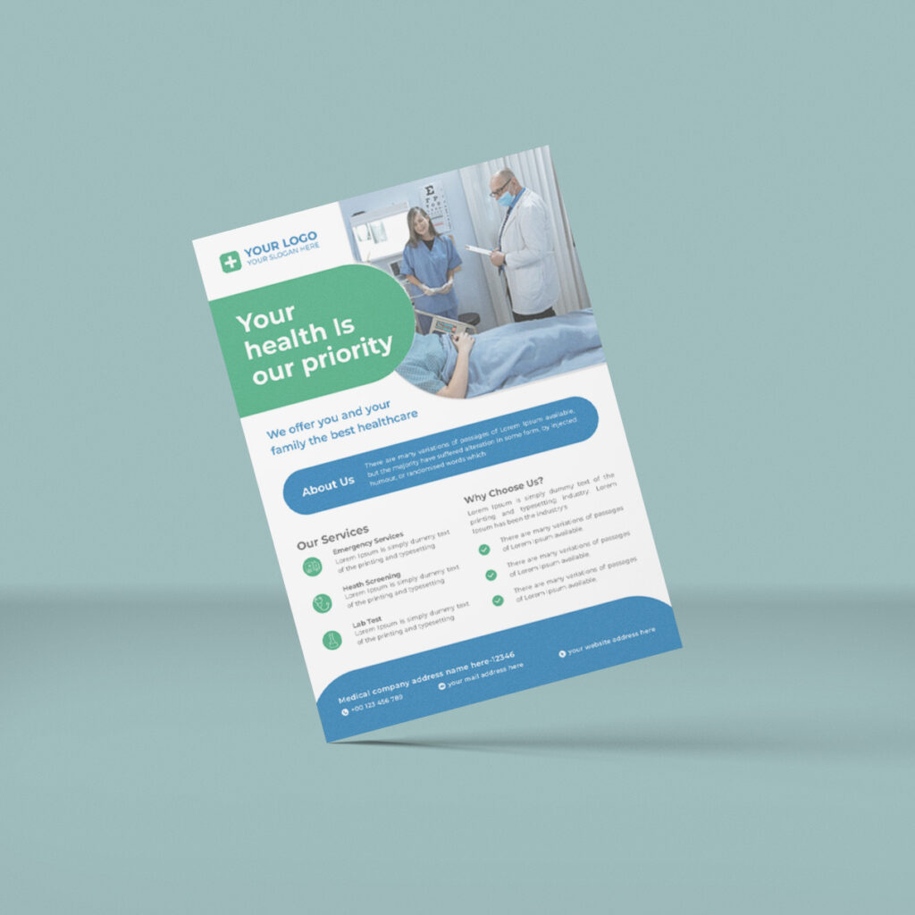 05 Medical Flyer Template - MasterBundles