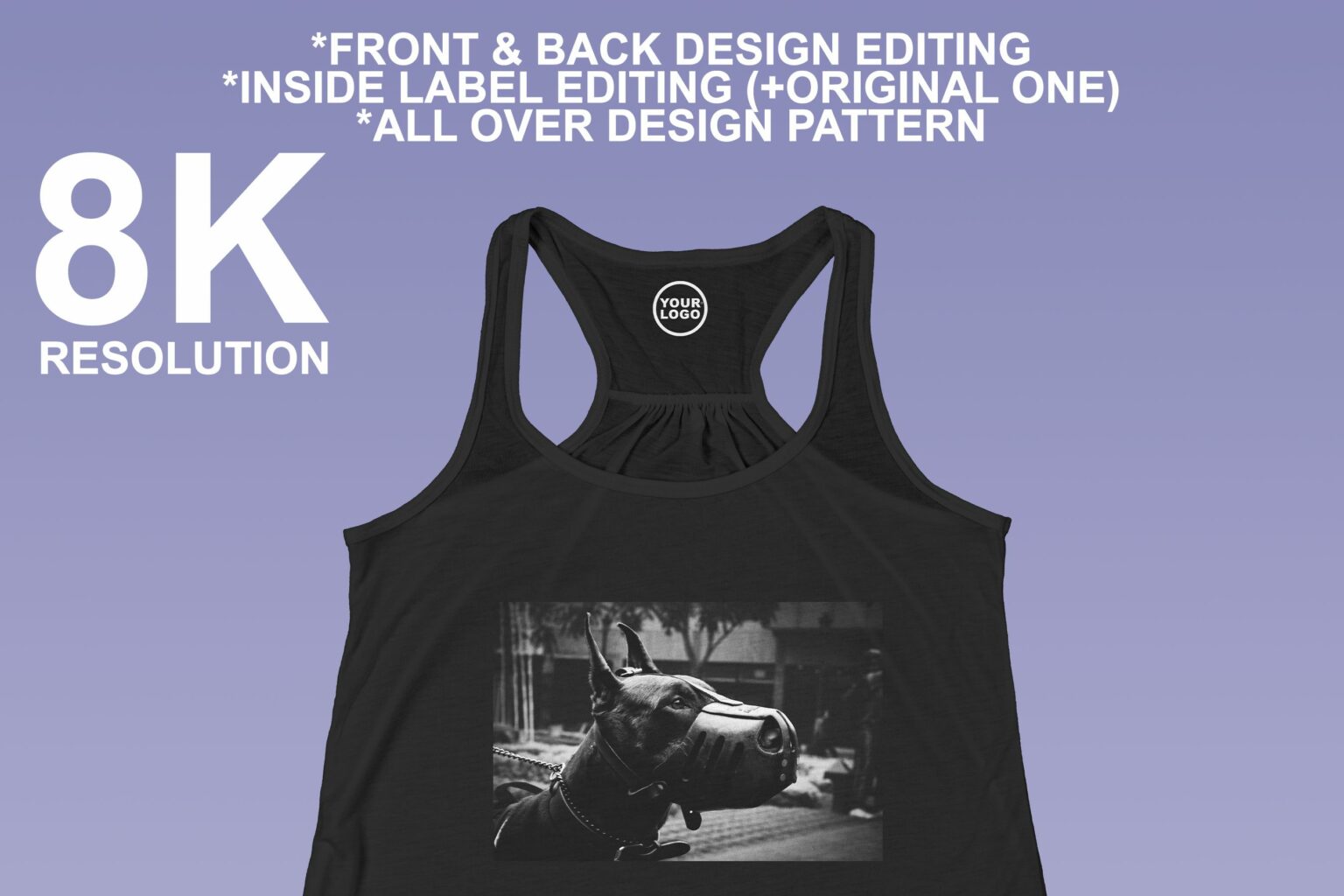 Bella Canvas B8800 Tshirt Mockup - MasterBundles