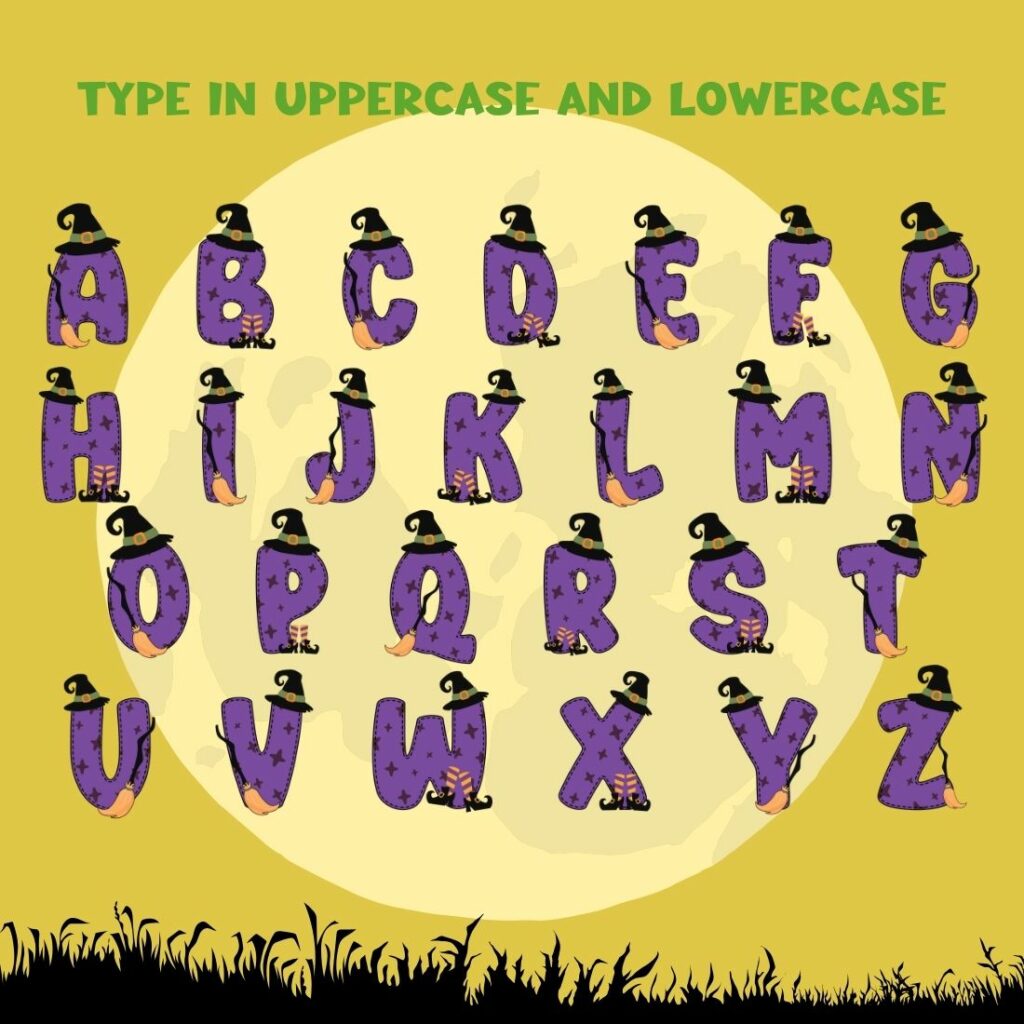 Halloween Witch Font - MasterBundles