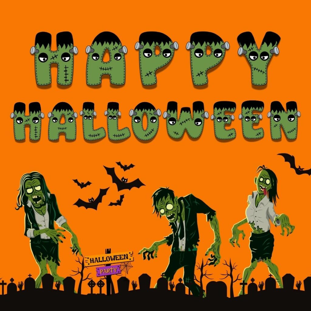 Halloween Franken Font - MasterBundles