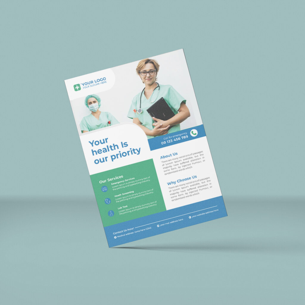 05 Medical Flyer Template - MasterBundles