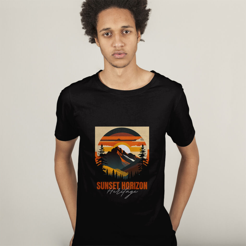 Sunset Horizon Design SVG, PNG - MasterBundles