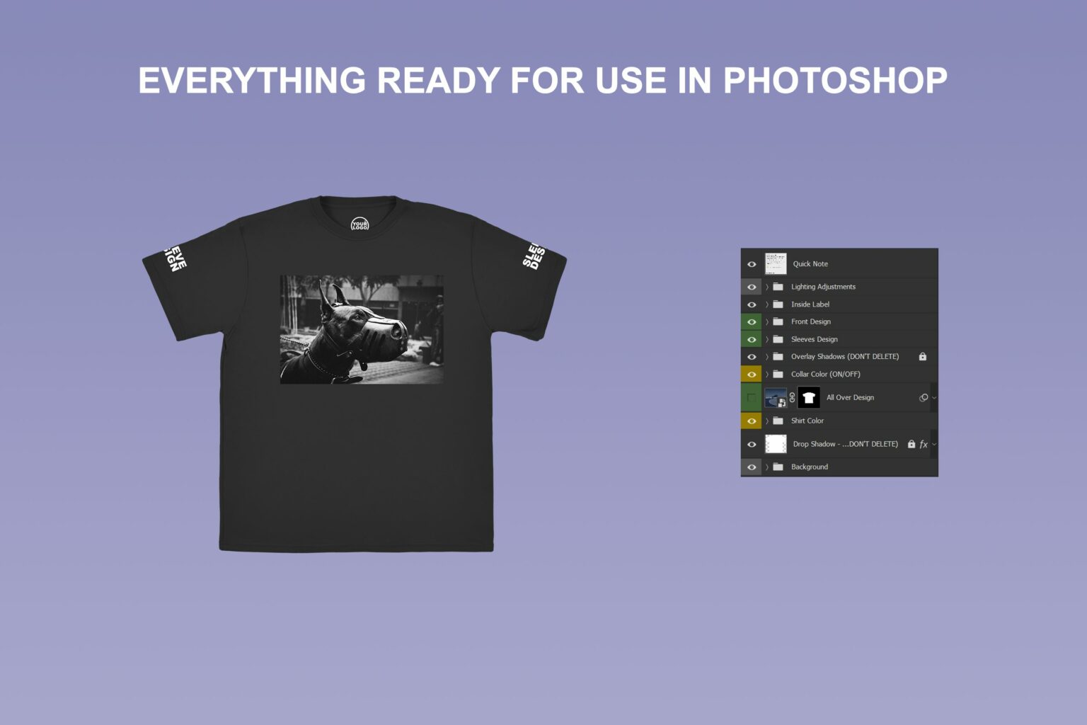 Econscious EC1000 Tshirt Mockup - MasterBundles