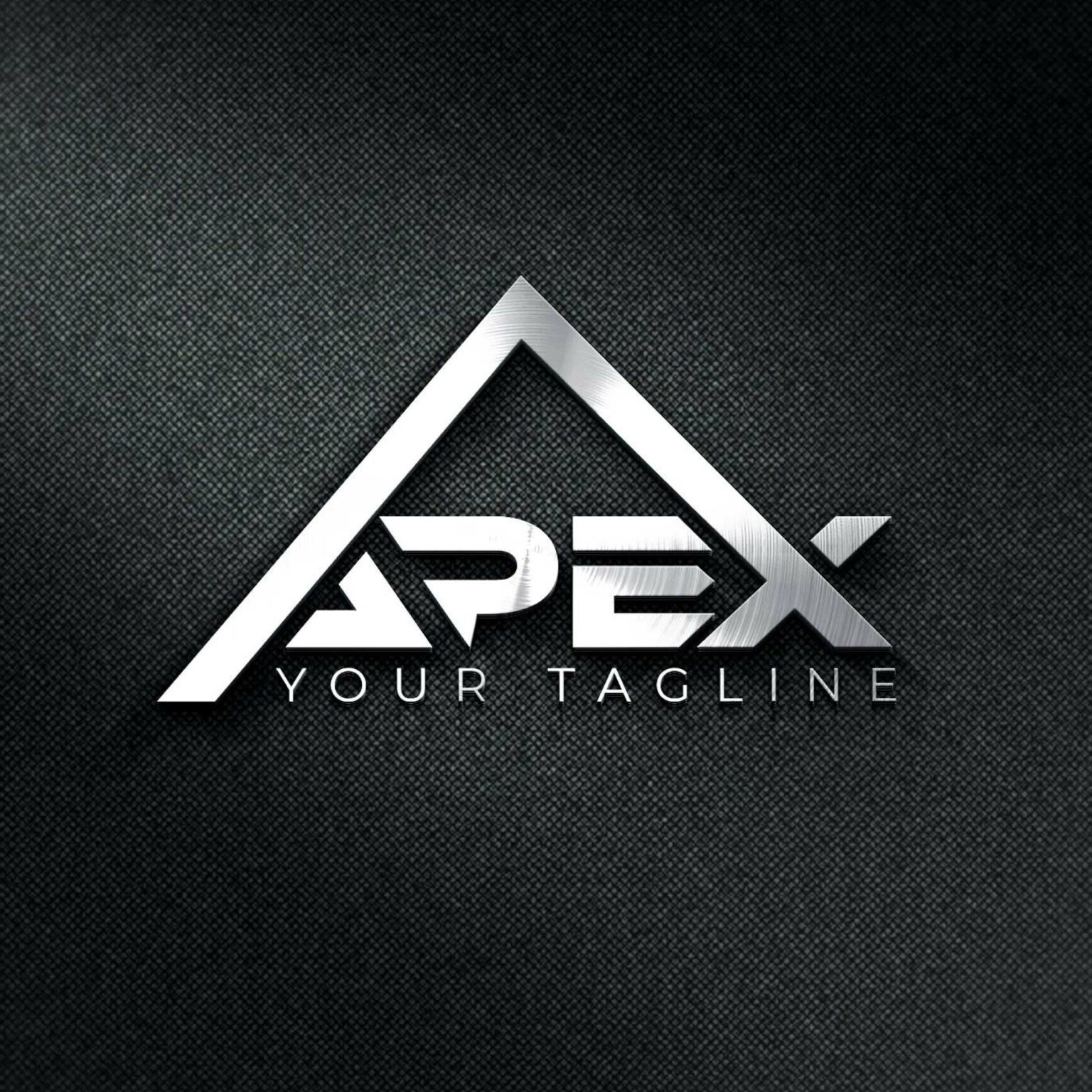 Apex triangle creative mountain shape logo - MasterBundles