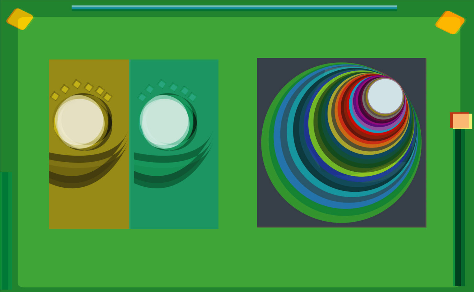 Color Circle Vector Graphics design - MasterBundles