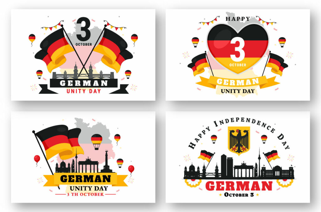 12 German Unity Day Illustration - MasterBundles