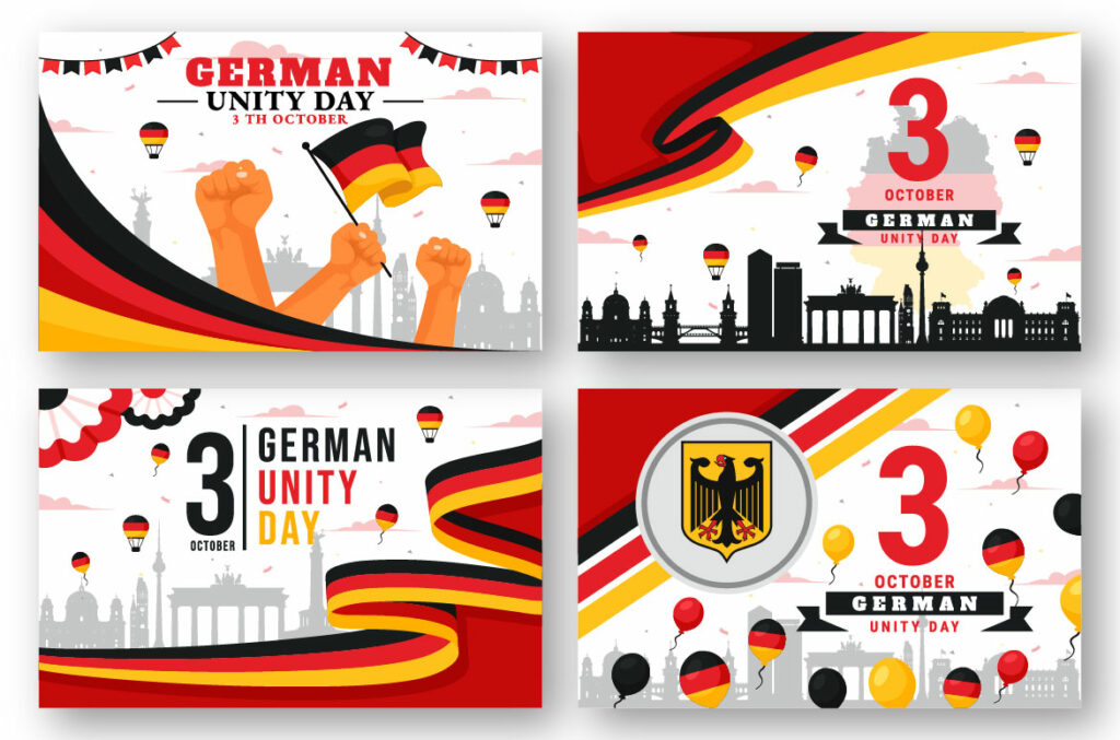 12 German Unity Day Illustration - MasterBundles