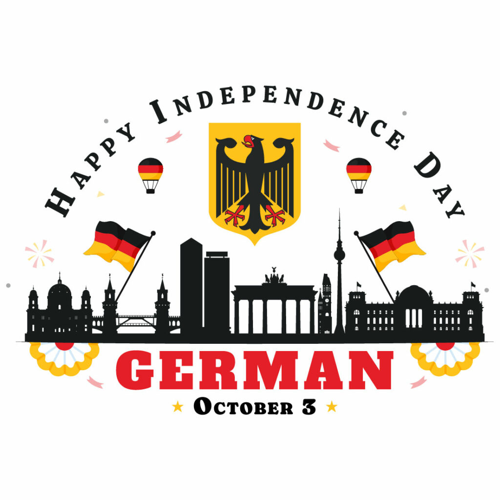 12 German Unity Day Illustration - MasterBundles