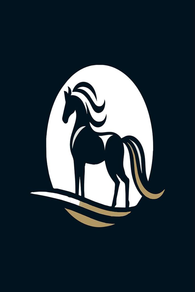 horse logo design horse head logo design horse riding logo design ...