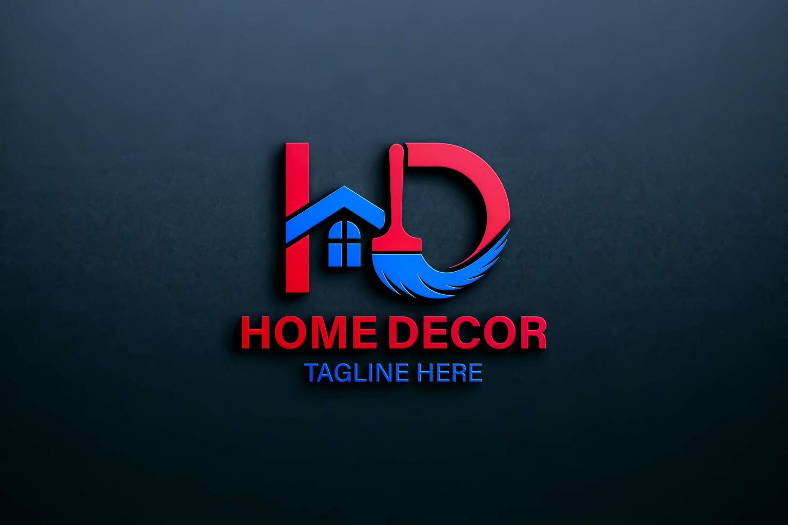 Editable Home Decor Logo Design | Adobe Illustrator Logo Template ...