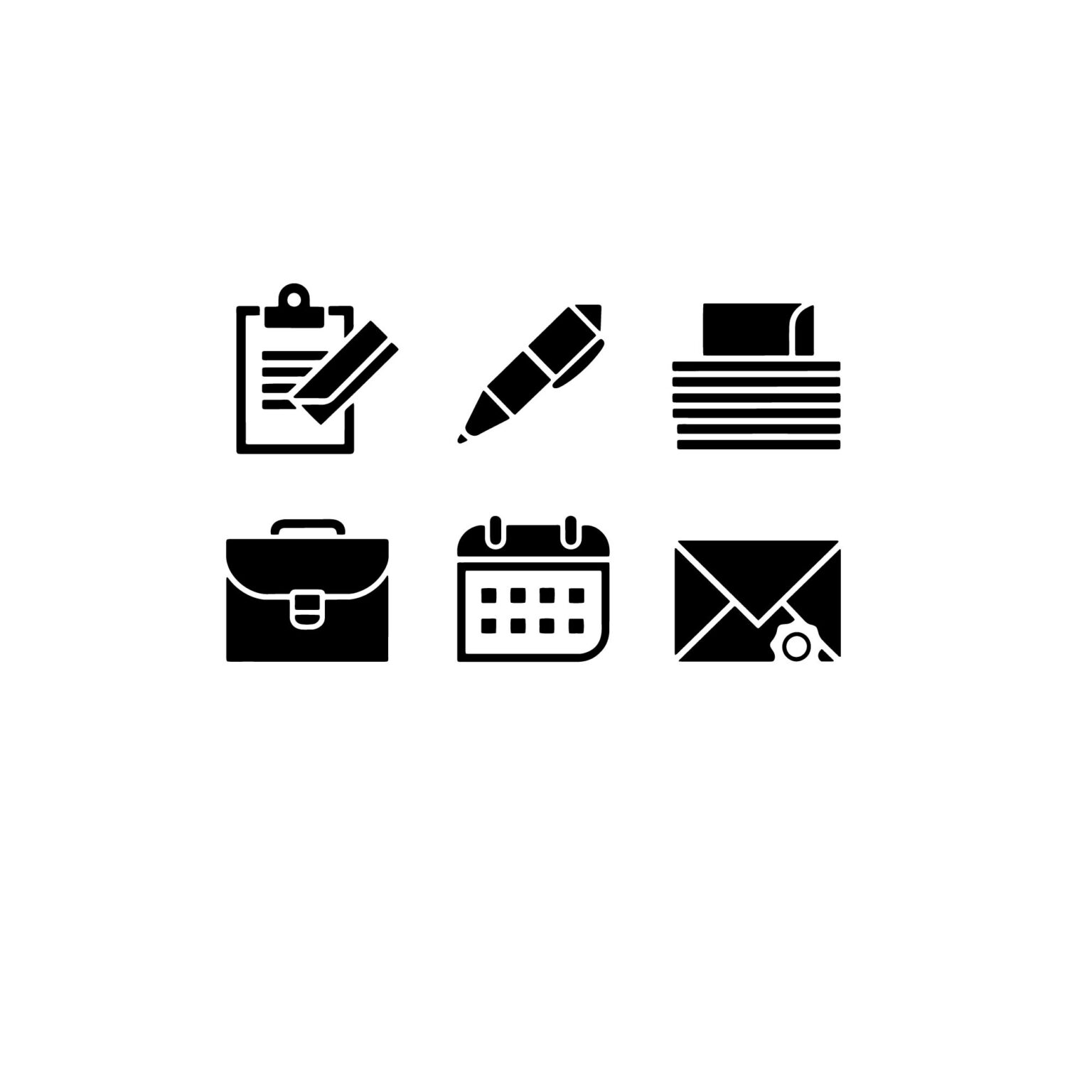 Technology Icon Set - Minimalist Tech Symbols for Modern Designs ...