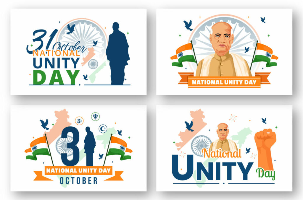 9 National Unity Day in India Illustration - MasterBundles