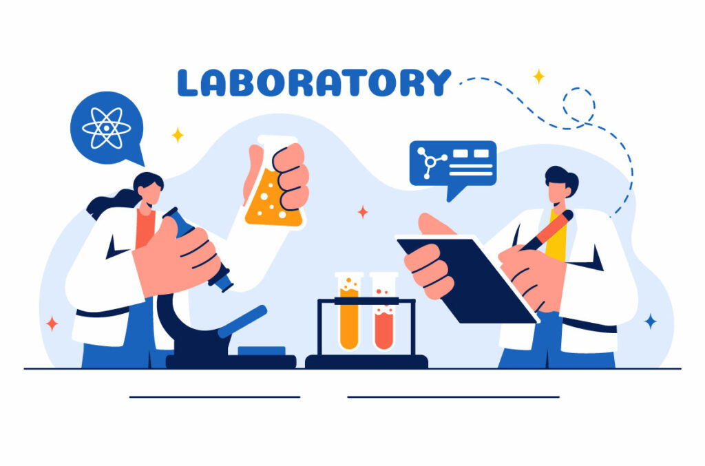 18 Laboratory Science Illustration - MasterBundles