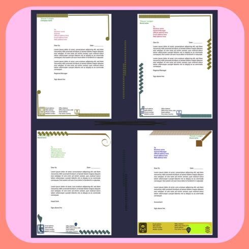 Letterhead Bundle Design - MasterBundles