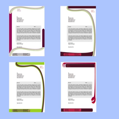 Letterhead Bundle Design - MasterBundles