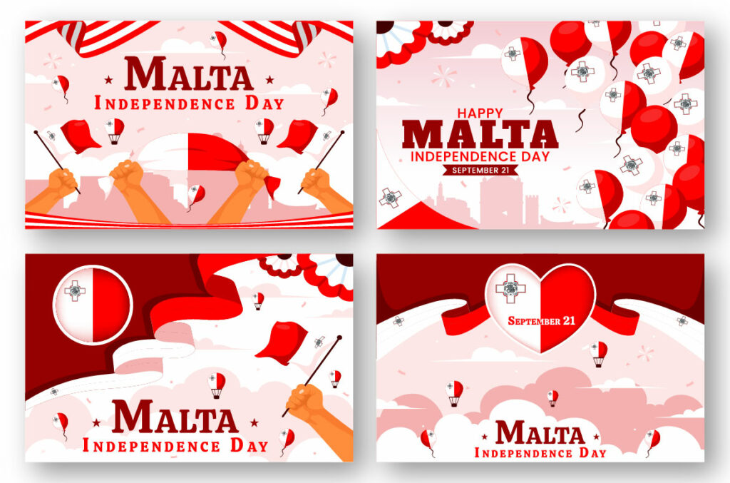 10 Independence Day of Malta Illustration - MasterBundles