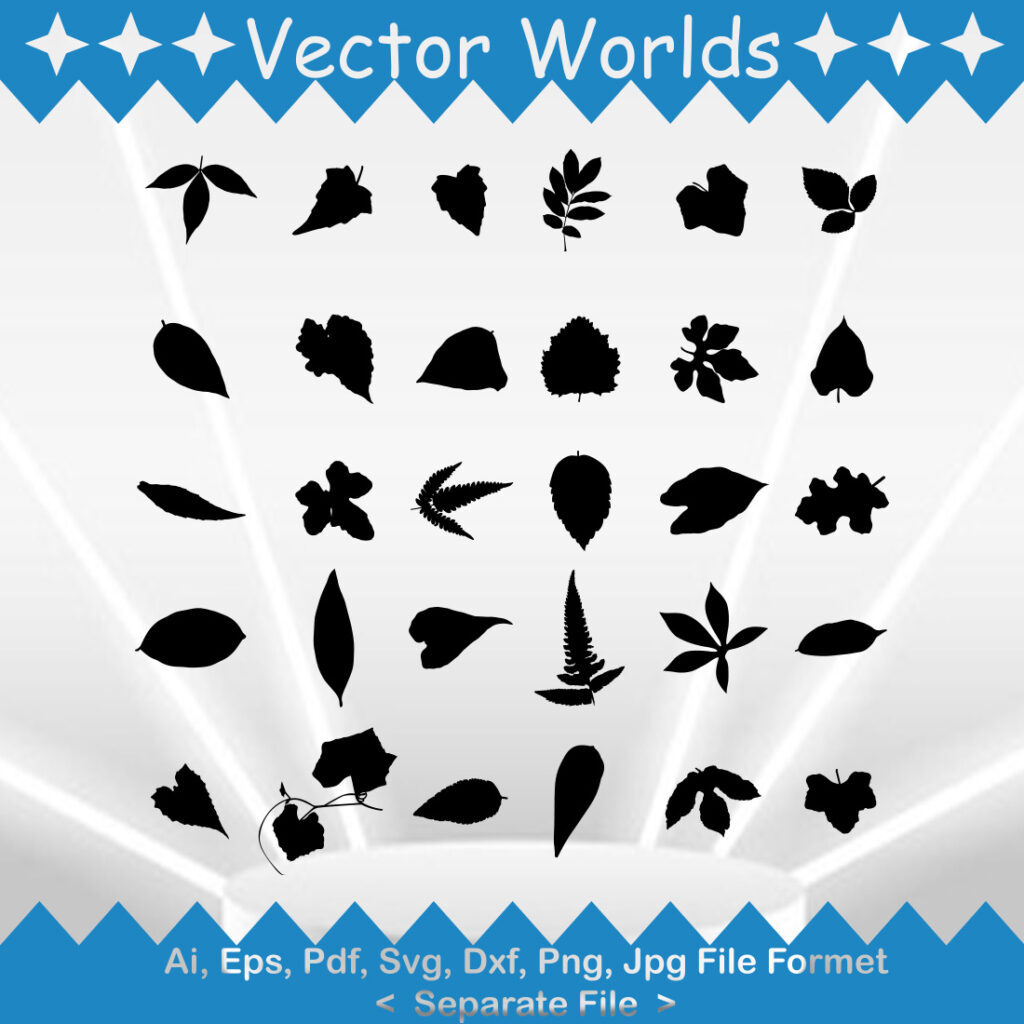 Leaves Falling SVG Vector Design - MasterBundles