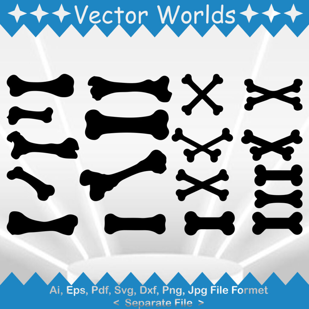 Bone SVG Vector Design - MasterBundles