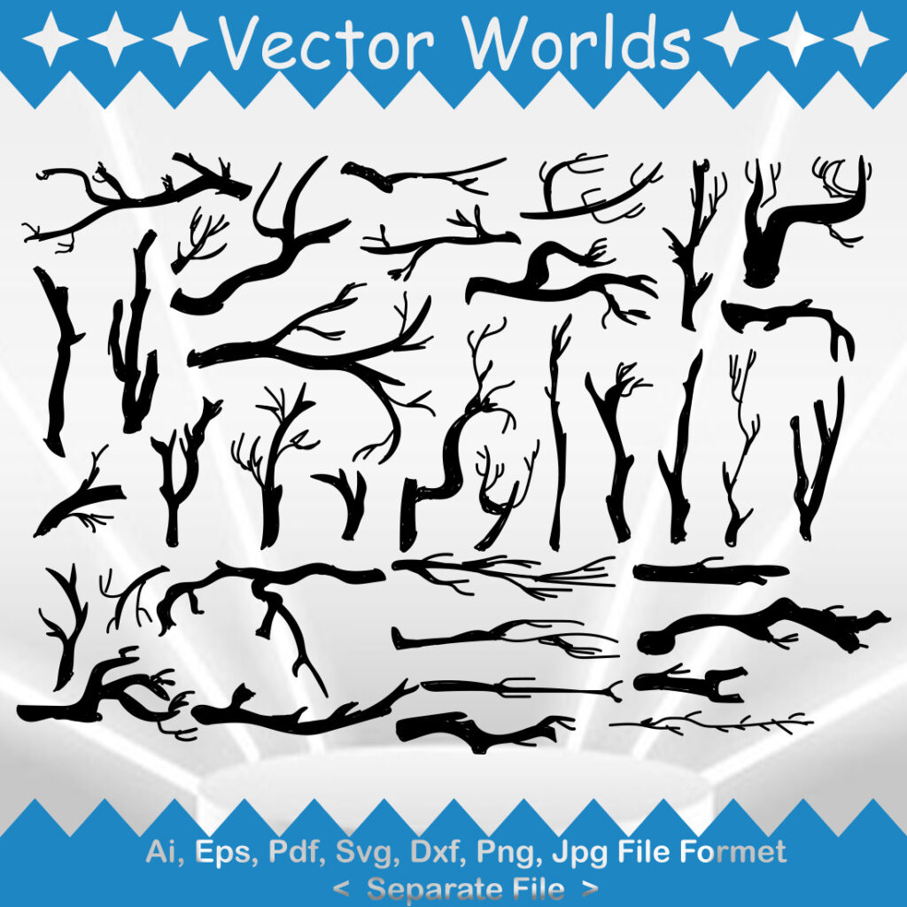 Branches SVG Vector Design - MasterBundles