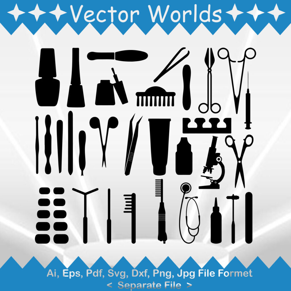 Tweezers SVG Vector Design - MasterBundles